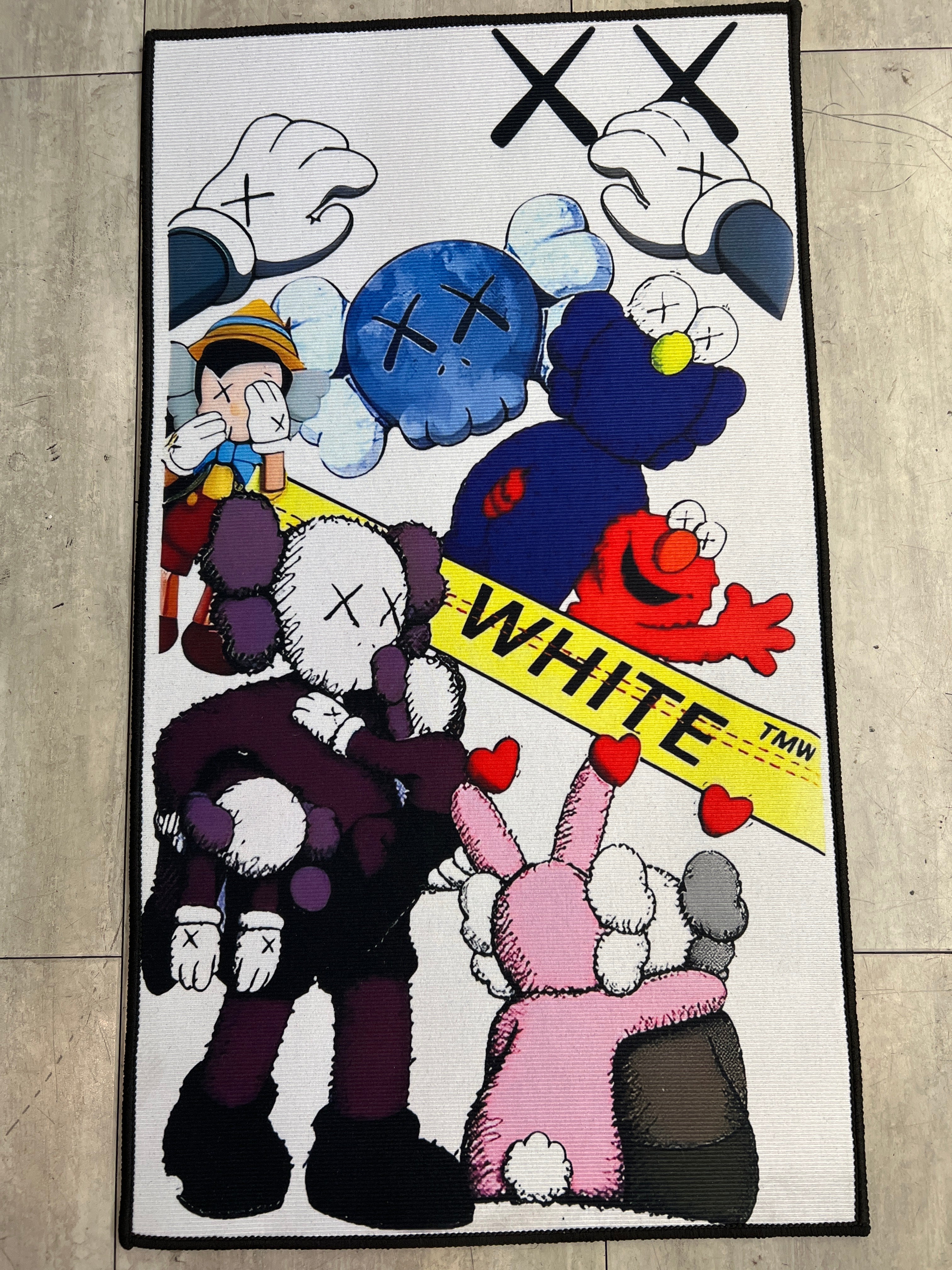 Kaws Custom Rugs – ELEV8 EXOTICS